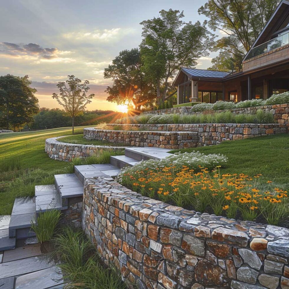 Retaining Walls | Evergreen Irrigation and Landscape Services, Inc.
